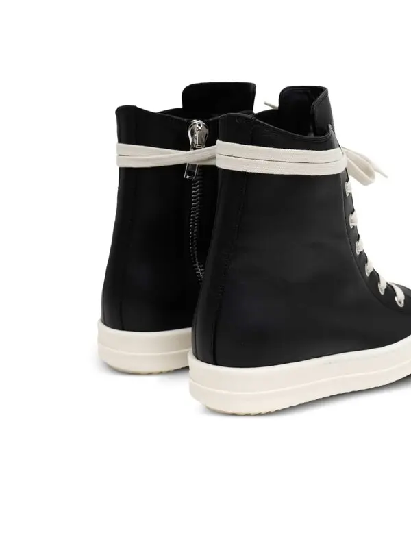 Rick Owens Leather Sneakers