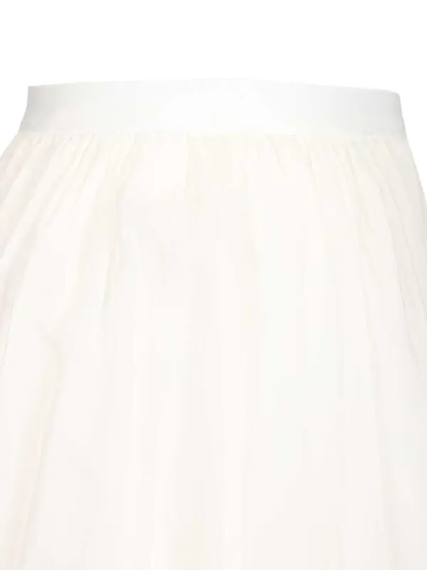 FORTE_FORTE Embroidered Voile Long Skirt