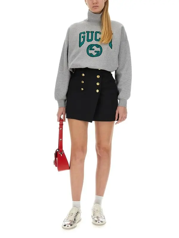 Gucci Sweatshirt With Embroidery