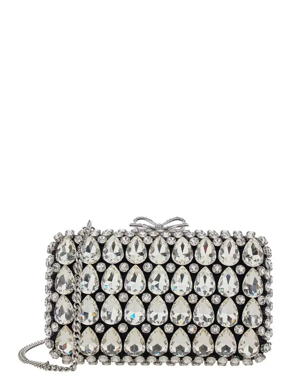 SELF-PORTRAIT Crystal Clutch - Multicolor