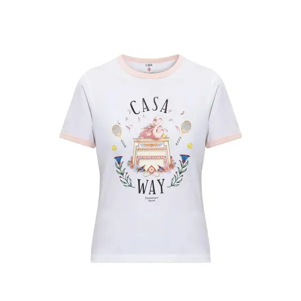 Casablanca Tops T-shirts & Jerseys - White