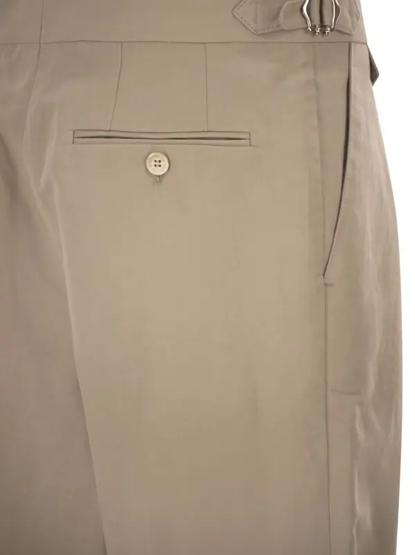 Brunello Cucinelli Cotton And Linen Panama Bermuda Shorts