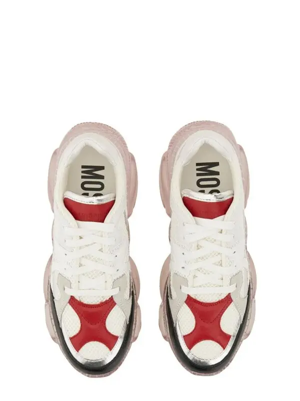 Moschino Teddy Sneaker - Cream