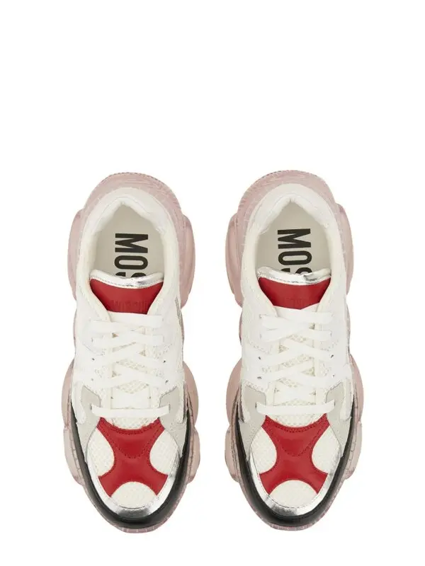 Moschino Teddy Sneaker - Cream