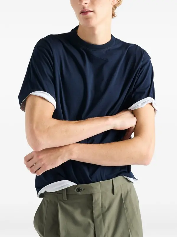 Prada Reversible Cotton T-shirt