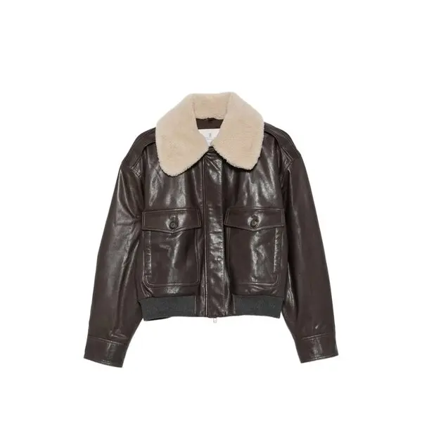 Brunello Cucinelli Jackets Leather Jackets