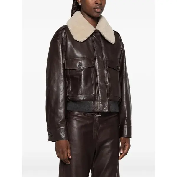 Brunello Cucinelli Jackets Leather Jackets