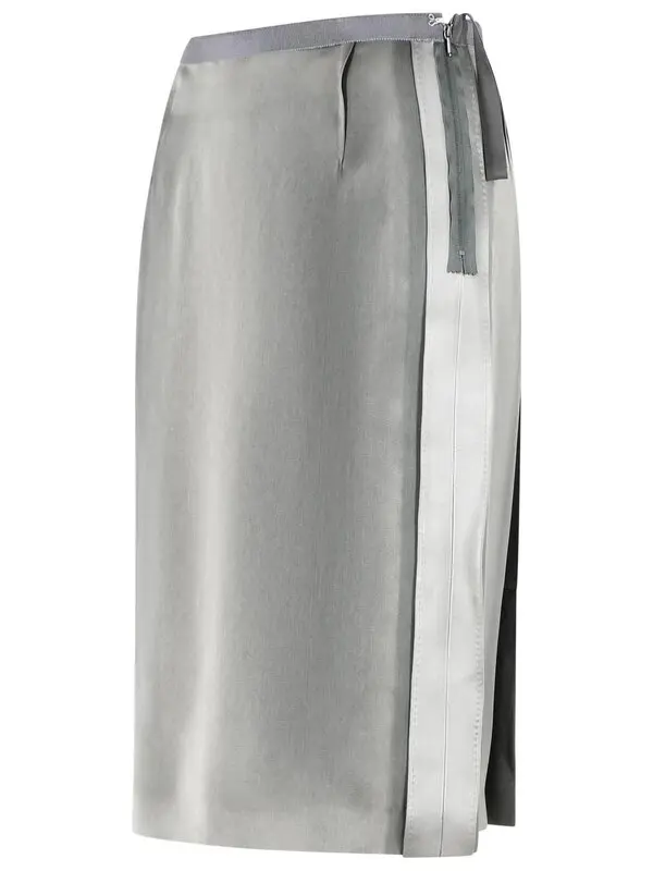 MAISON MARGIELA Viscose Midi Skirt