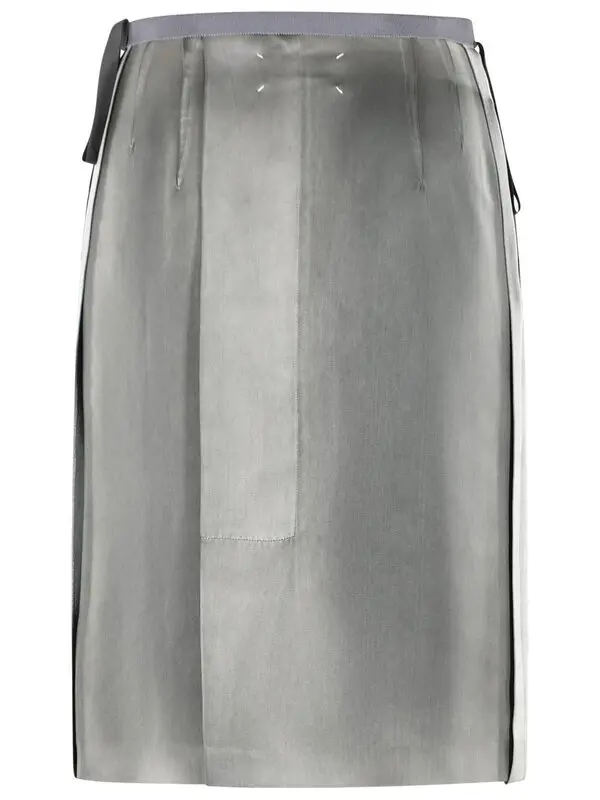 MAISON MARGIELA Viscose Midi Skirt