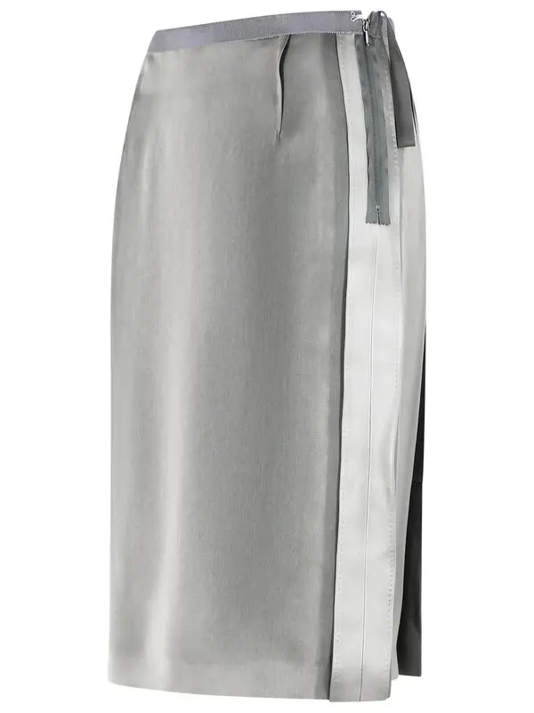 MAISON MARGIELA Viscose Midi Skirt