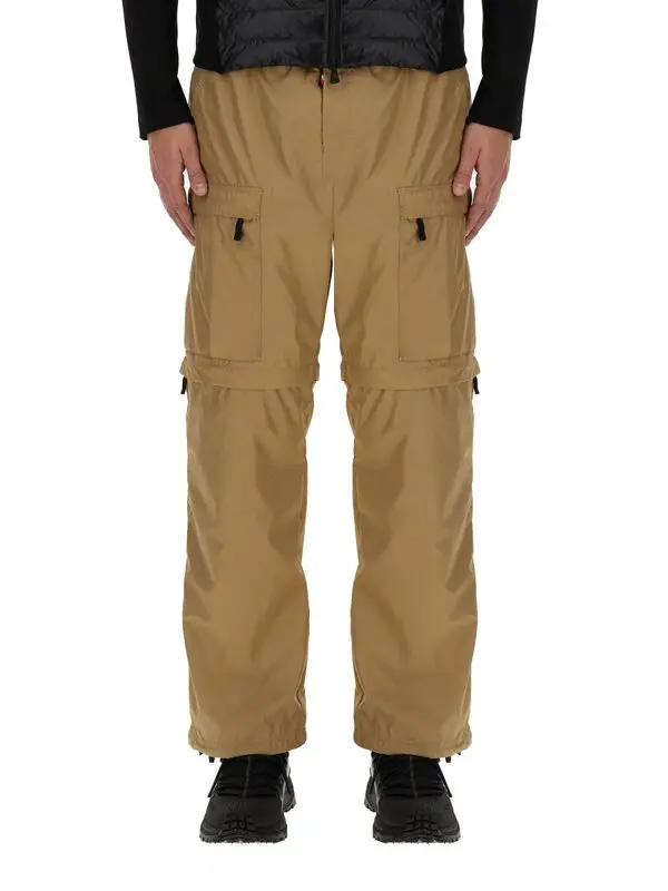 Moncler Convertible Cargo Pants - Cream