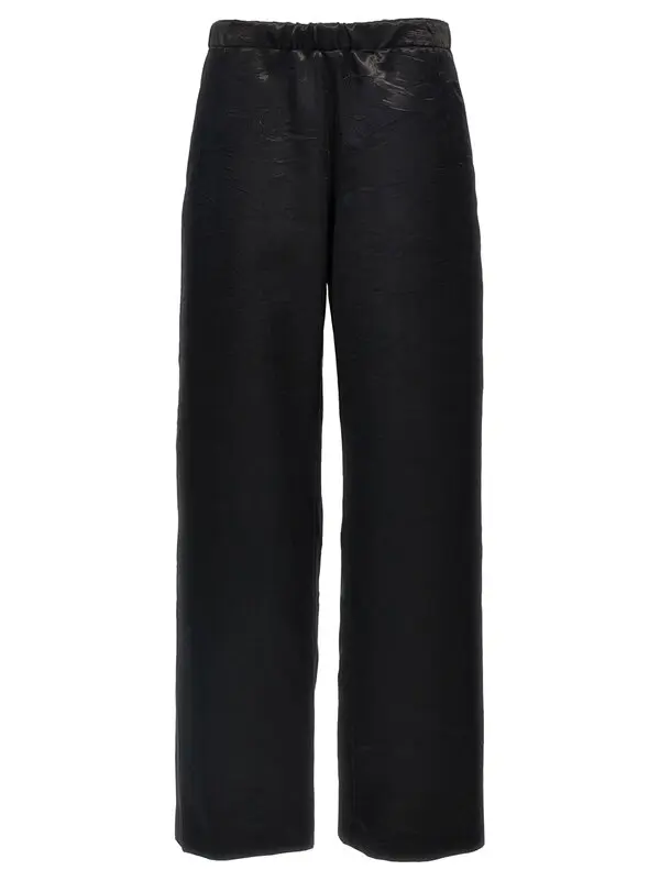 Givenchy Shiny Straight Leg Trousers