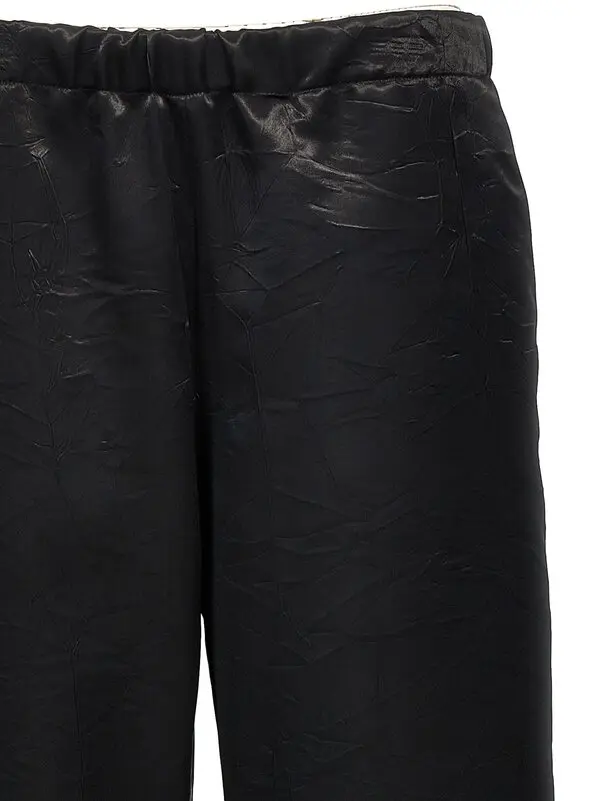 Givenchy Shiny Straight Leg Trousers