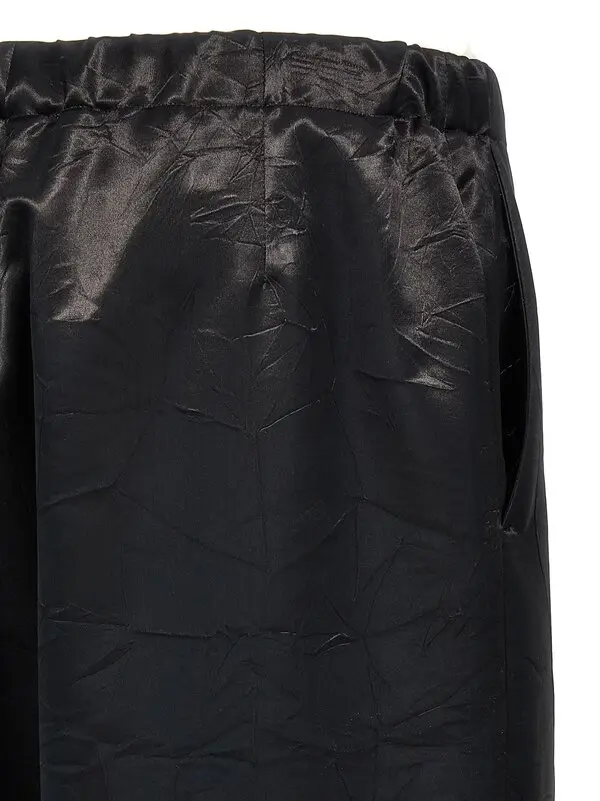 Givenchy Shiny Straight Leg Trousers