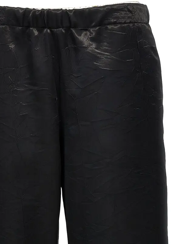 Givenchy Shiny Straight Leg Trousers