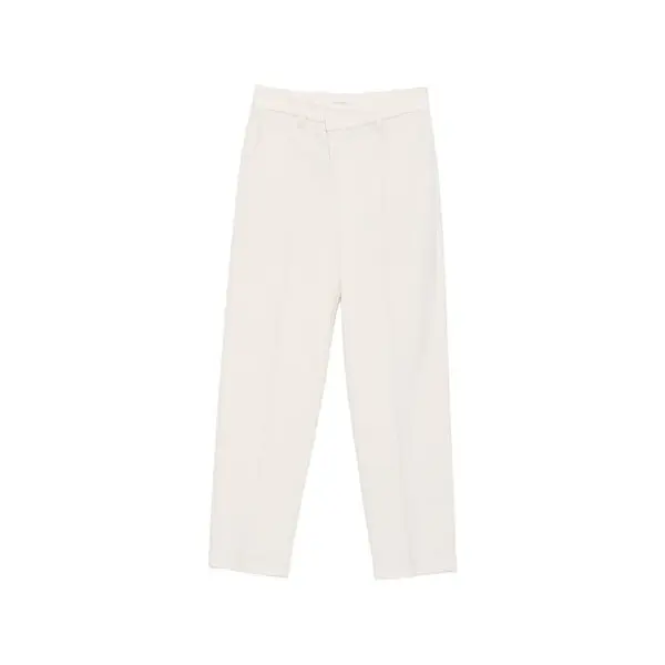 Brunello Cucinelli Neutrals Trousers Straight Trousers