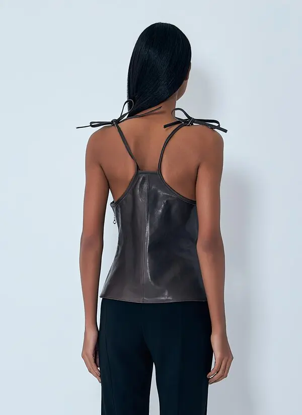 Our Legacy String Leather Tank Top