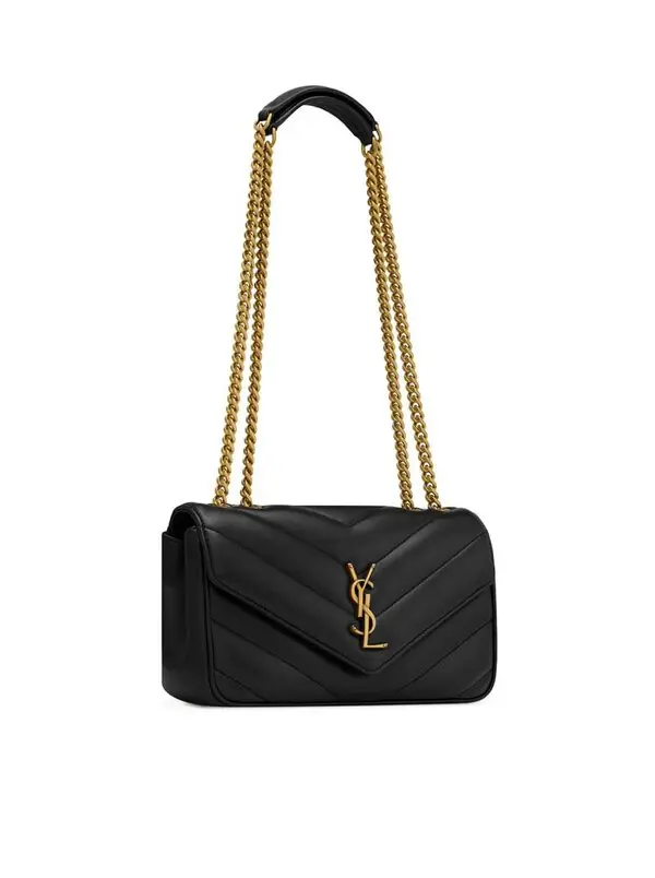 Saint Laurent Small Leather Bag - Black
