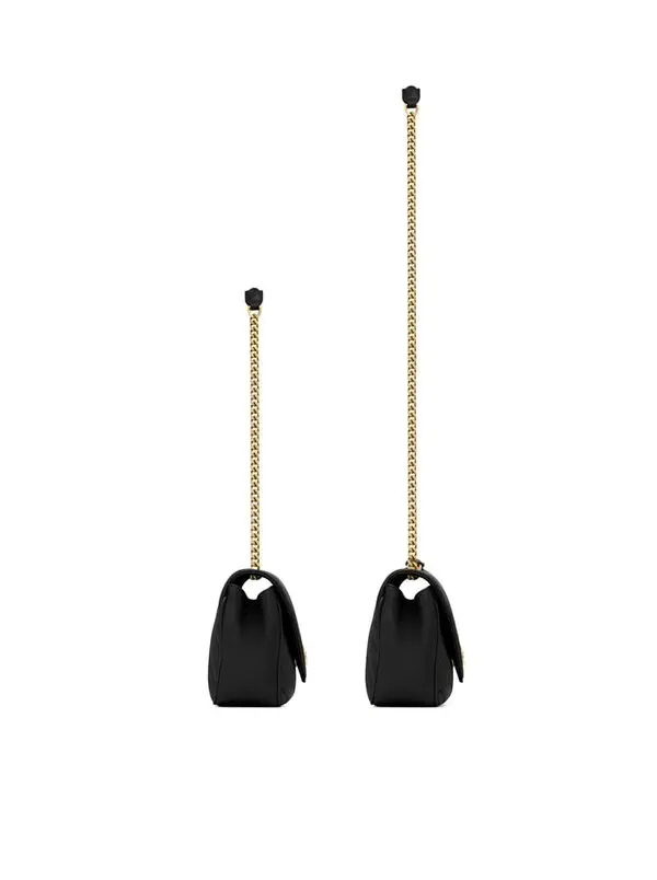 Saint Laurent Small Leather Bag - Black