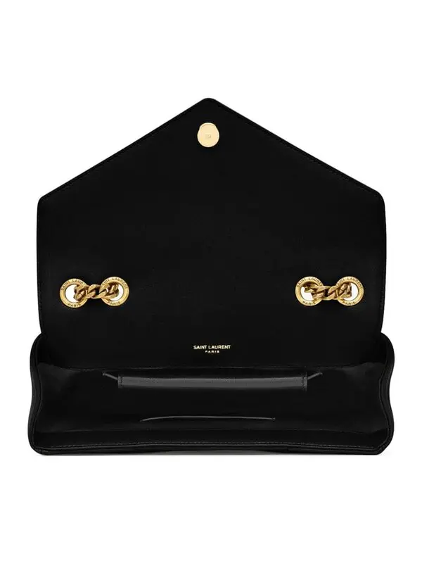 Saint Laurent Small Leather Bag - Black
