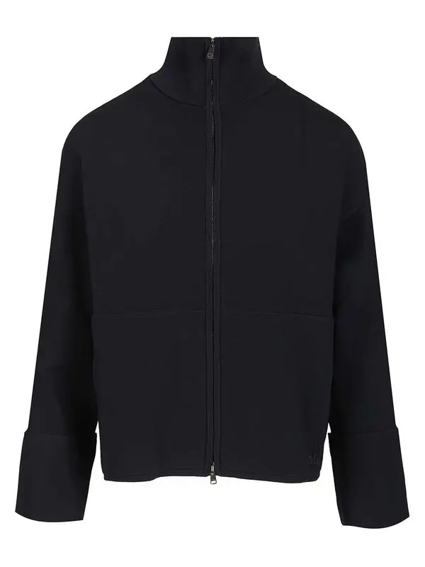 Max Mara Cardigan In Viscose Crepe
