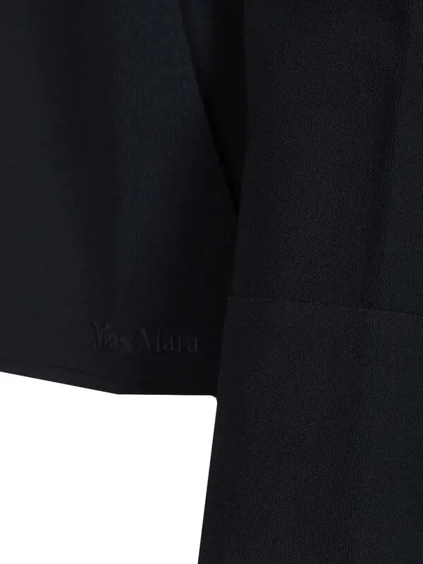 Max Mara Cardigan In Viscose Crepe