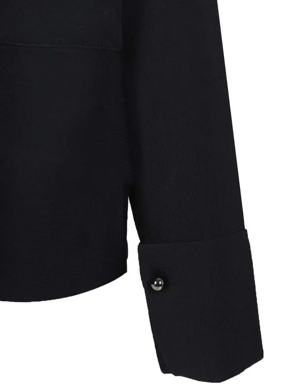 Max Mara Cardigan In Viscose Crepe