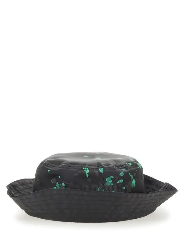 Moschino Bucket Hat With Logo - Black