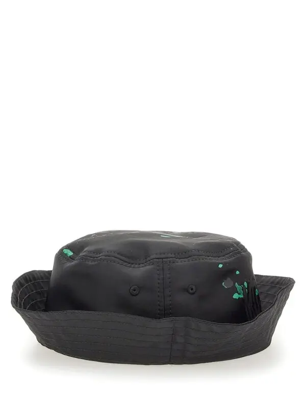 Moschino Bucket Hat With Logo - Black