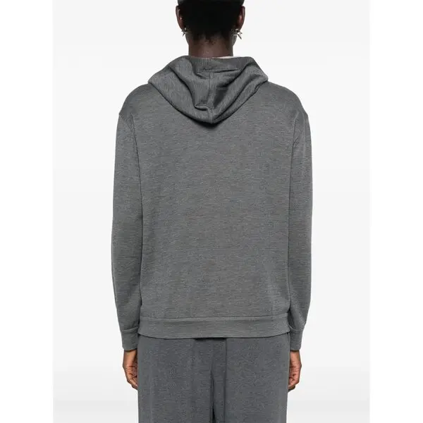 Brunello Cucinelli Grey Tops Hoodies