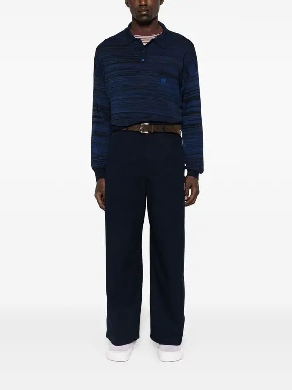 Loewe Anagram Wool Polo Shirt