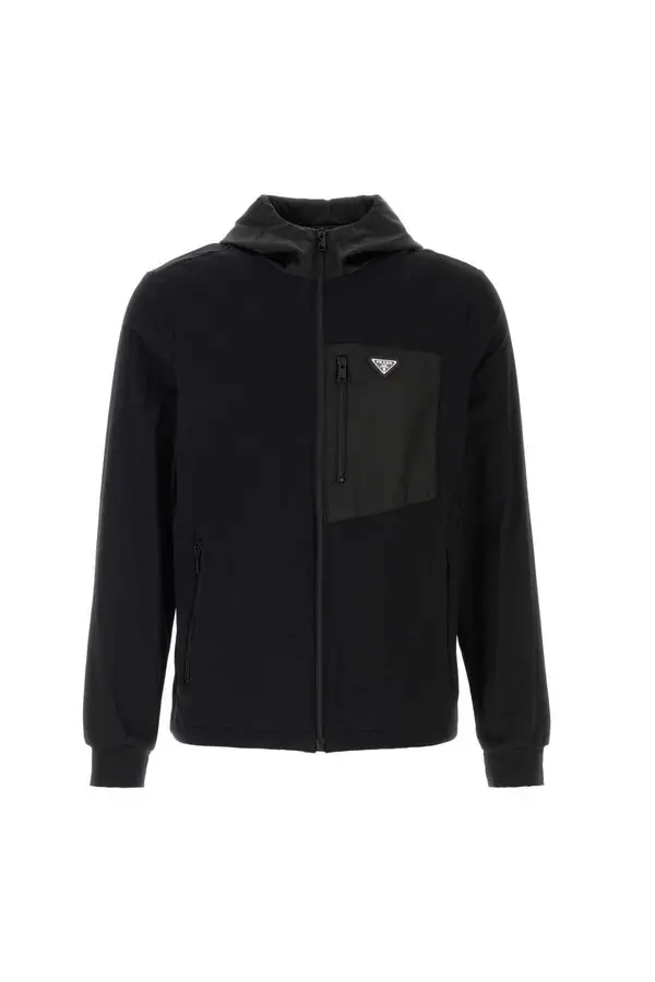 Prada Stretch Cotton Sweatshirt