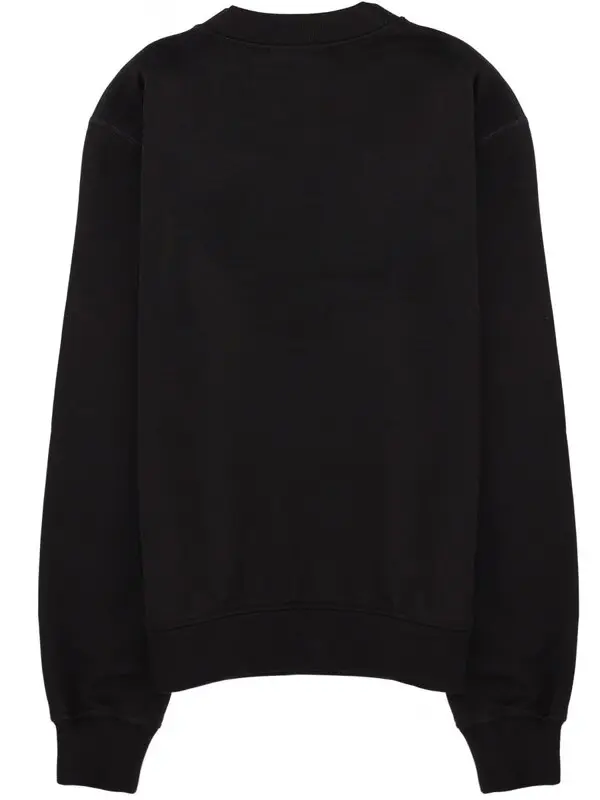 Dolce & Gabbana Logo Patch Sweatshirt - Black