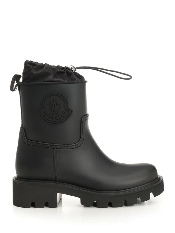 Moncler Kickstream Rain Boots - Black