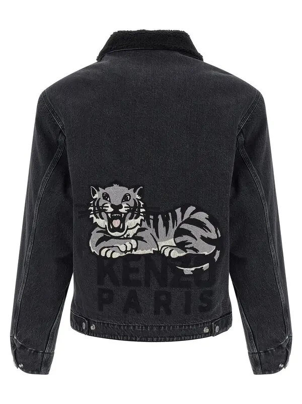 Kenzo Embroidered Denim Jacket