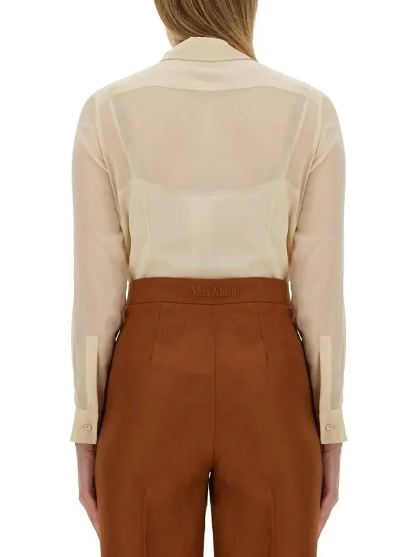 Max Mara Summer Clam Shirt - Cream