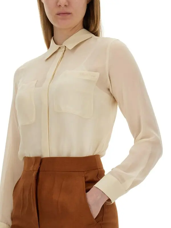 Max Mara Summer Clam Shirt - Cream