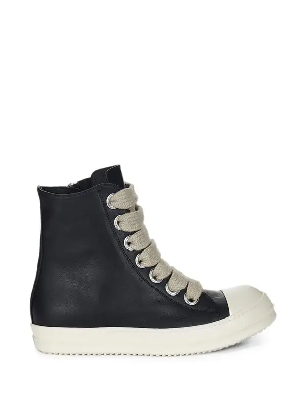 Rick Owens Jumbolace Leather Sneakers - Multicolor