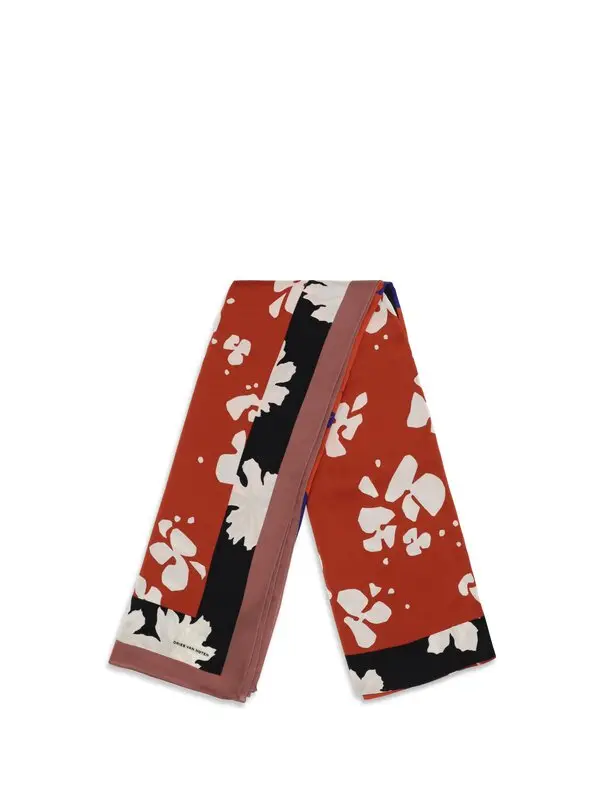 Dries Van Noten Printed Viscose Scarf
