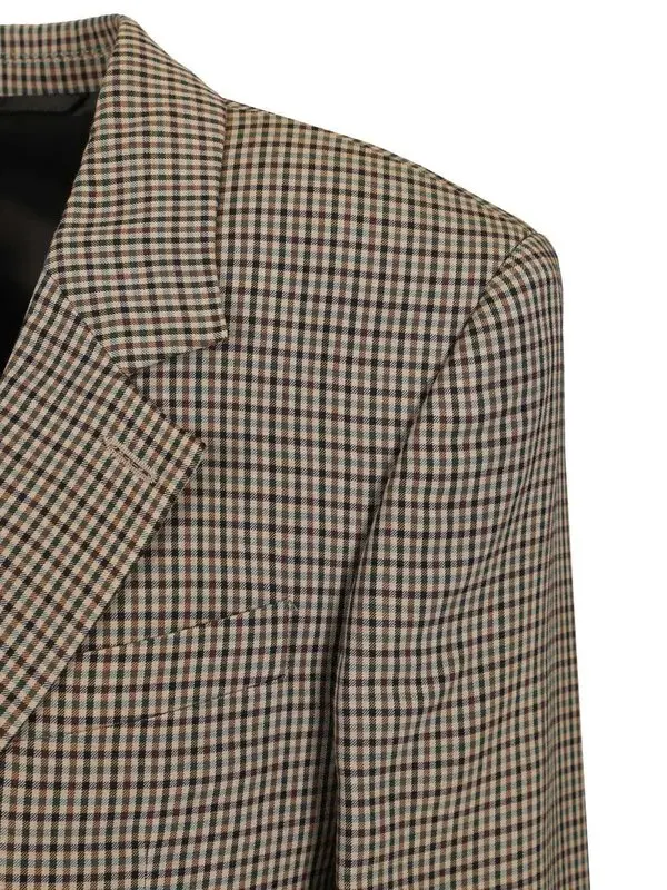 Balenciaga Tailored Wrap Jacket - Brown
