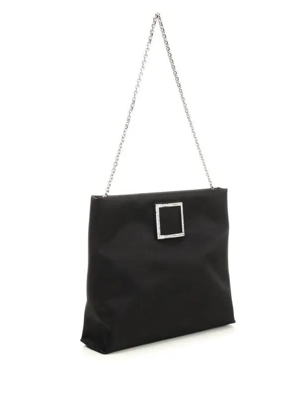 ROGER VIVIER Satin Trompette Bag