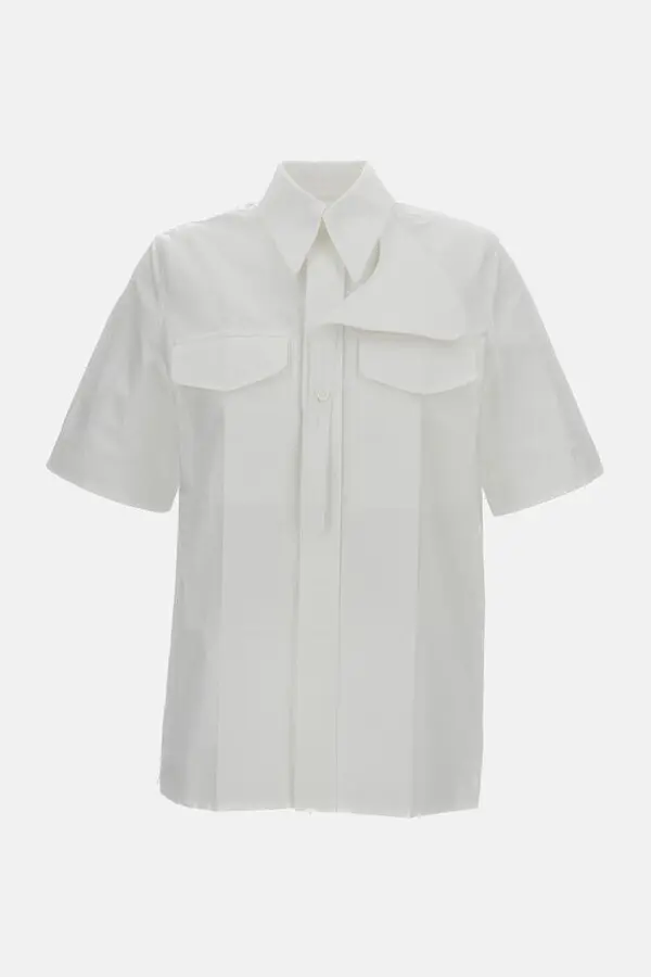 Bottega Veneta Cotton Toile Shirt - Multicolor