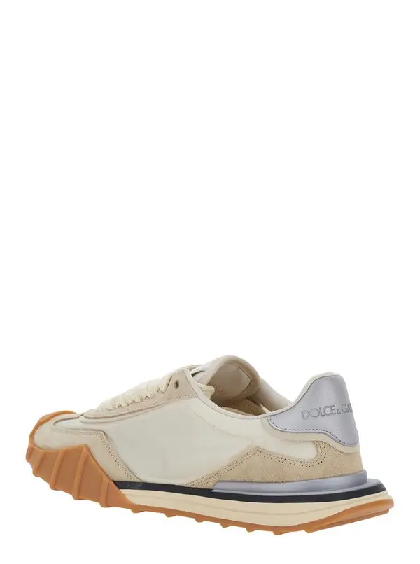 Dolce & Gabbana Dg Athletic Leather Sneakers - White