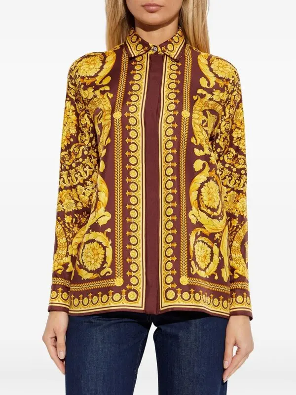 Versace Silk Twill Shirt