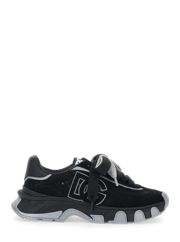 Dolce & Gabbana Suede Low Top Sneakers - Multicolor