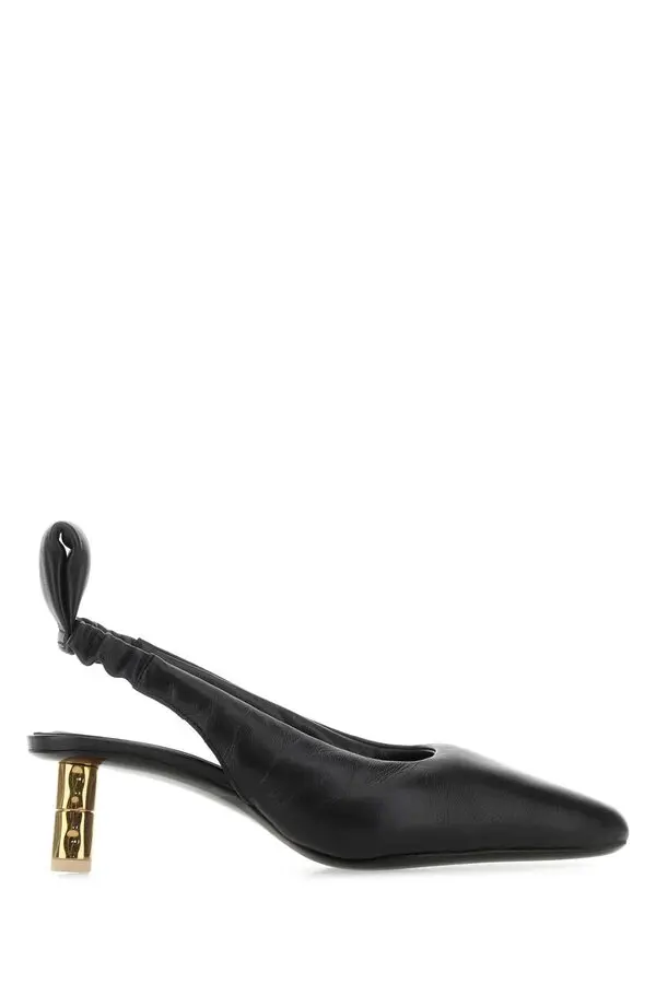 Boyy Nappa Leather Puffy Pumps - Black