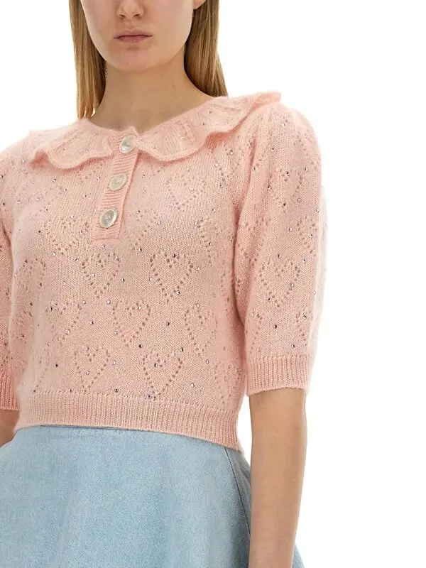 Alessandra Rich Hearts Jersey