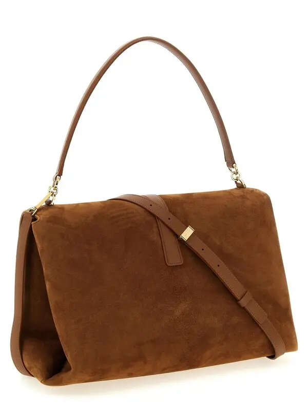 FERRAGAMO Th L' Shoulder Bag - Brown