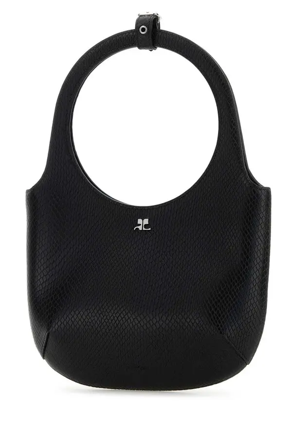 COURREGES Leather Holy Handbag
