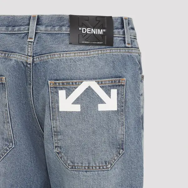Off-White Half Arrow Slim Relaxed Jeans